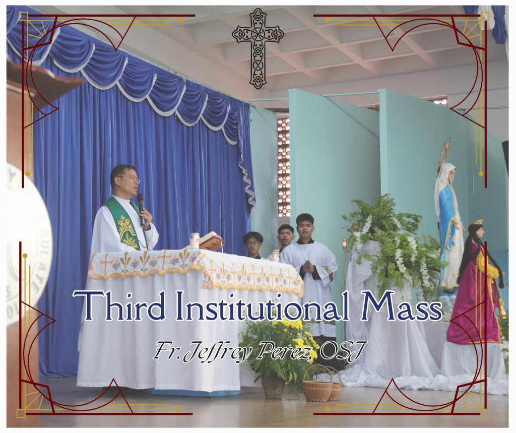 𝟑𝐫𝐝 𝐈𝐧𝐬𝐭𝐢𝐭𝐮𝐭𝐢𝐨𝐧𝐚𝐥 𝐌𝐚𝐬𝐬 - Sisters of Mary Immaculate School Inc.
